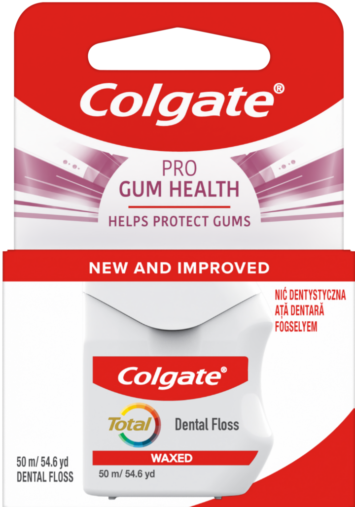 COLGATE, Total , nić dentystyczna, 50m, 1 szt. | Drogeria Rossmann.pl