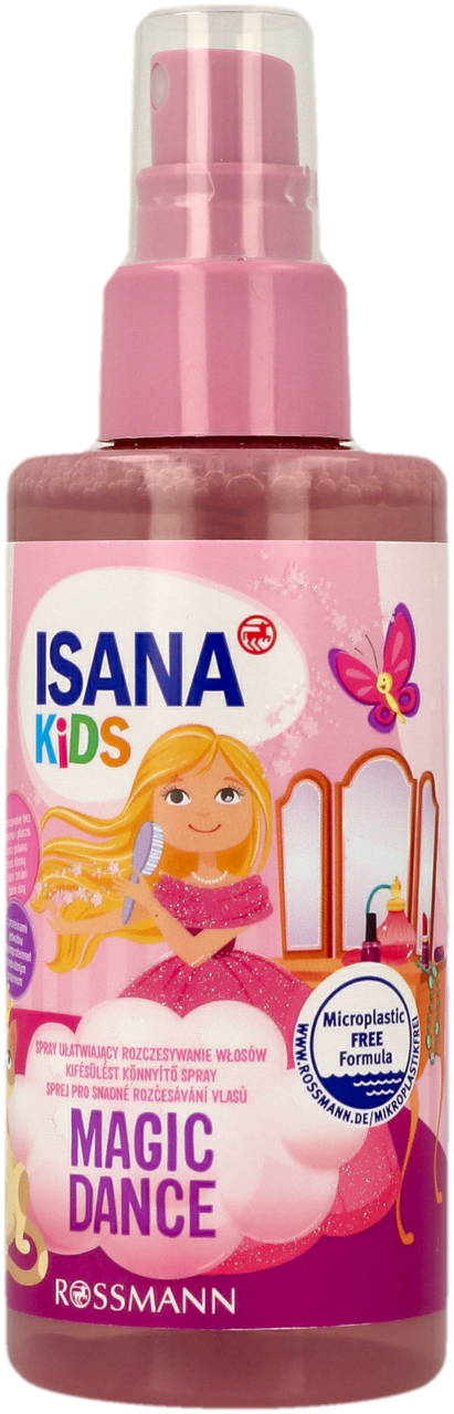 ISANA KIDS, spray do włosów dla dzieci, ułatwiający rozczesywanie, 150 ...