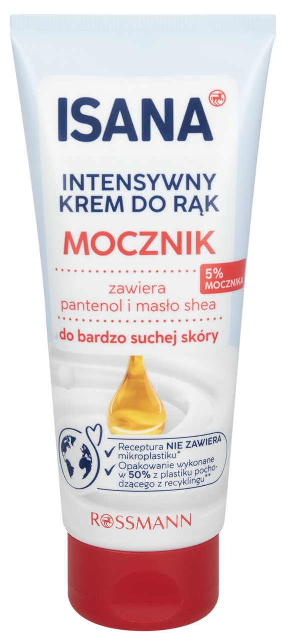 ISANA, krem do rąk z 5% zawartością mocznika, 100 ml | Drogeria Rossmann.pl