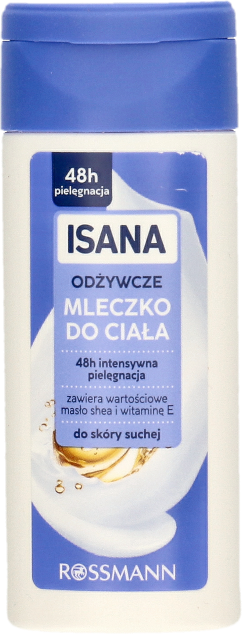 ISANA, mleczko do ciała, mini, 50 ml | Drogeria Rossmann.pl