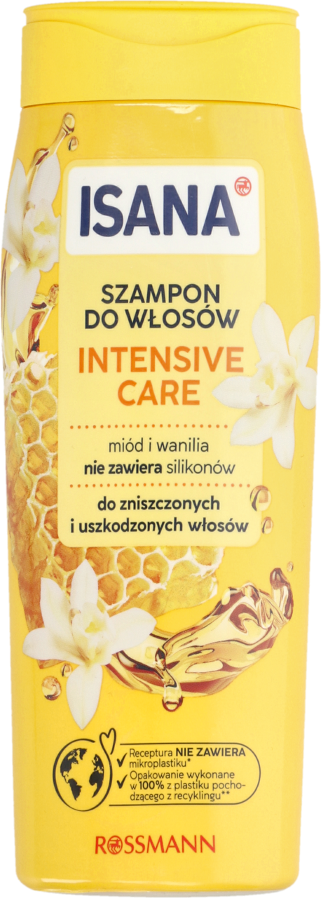 ISANA, Intensive Care , szampon do włosów zniszczonych, 300 ml ...