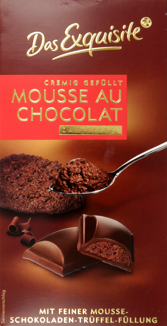 DAS EXQUISITE, ciemna czekolada z musem, 100 g | Drogeria Rossmann.pl