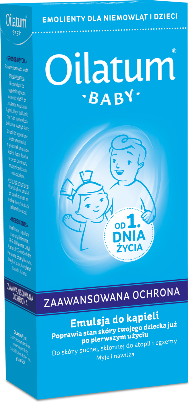 OILATUM, Baby , emulsja do kąpieli dla dzieci, od 1. dnia życia, 500 ml ...