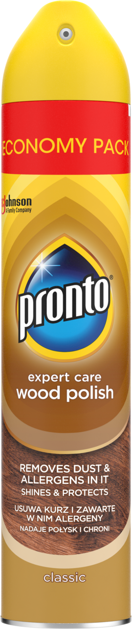PRONTO, Classic Wood Polish, środek do czyszczenia, mebli drewnianych w ...