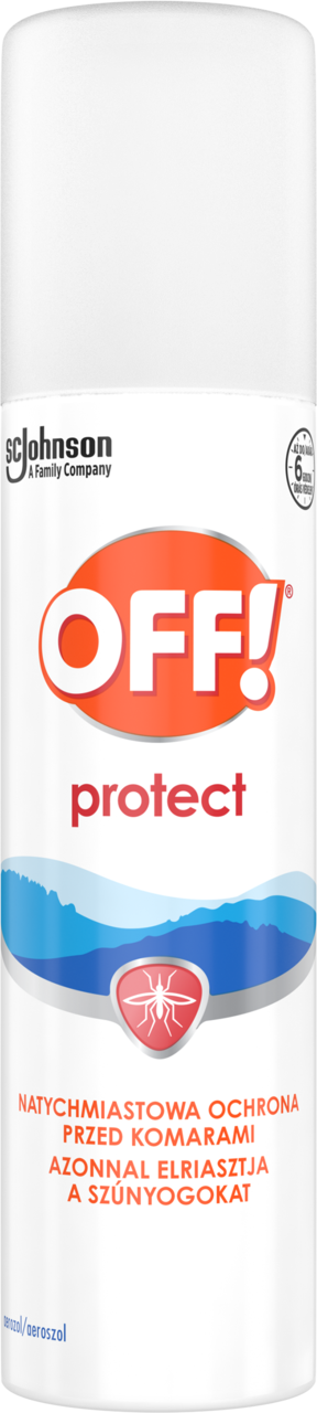 OFF!, Protect , repelent w aerozolu przeciw komarom, 100 ml | Drogeria ...