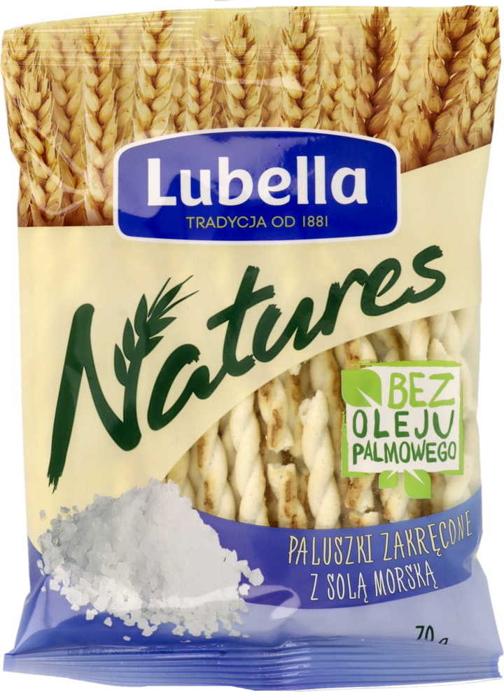 LUBELLA, Natures , paluszki zakręcone, z solą morską, 70 g | Drogeria ...
