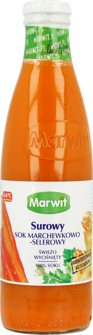 MARWIT, sok marchewkowo - selerowy, 250 ml | Drogeria Rossmann.pl