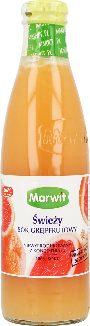 MARWIT, sok grejpfrutowy, 250 ml | Drogeria Rossmann.pl