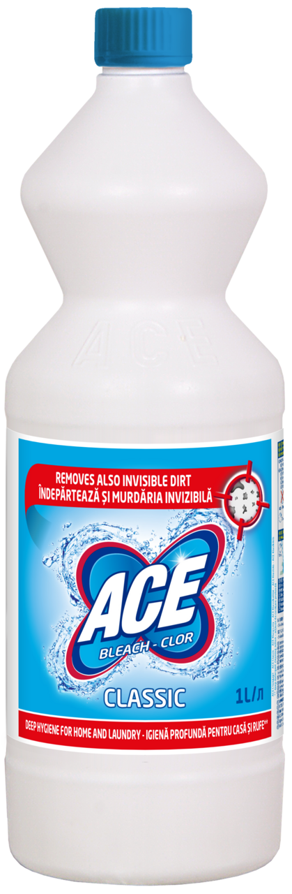 ACE, Classic , płyn wybielający, 1 l | Drogeria Rossmann.pl