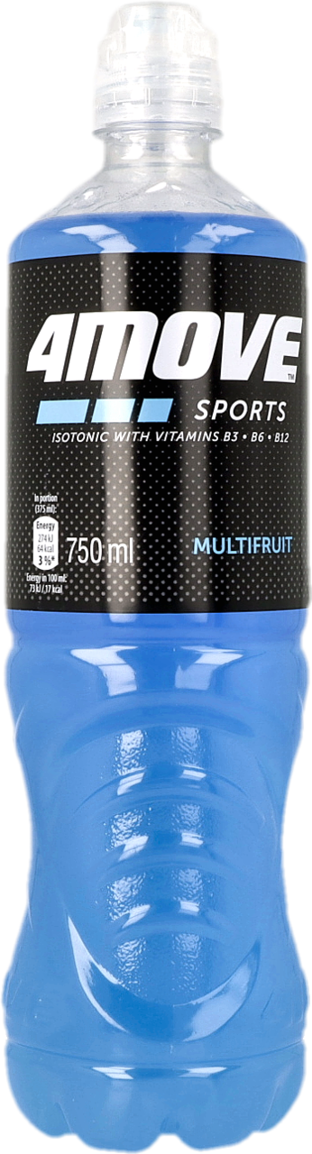 4MOVE, Iso Sports Drink Multifruit, napój izotoniczny, niegazowany, o ...