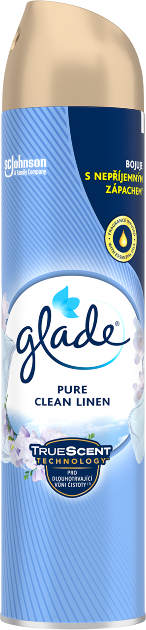 GLADE, odświeżacz powietrza w aerozolu, pure clean linen, 300 ml ...
