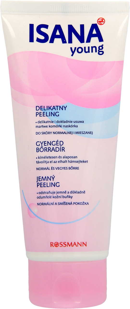 ISANA YOUNG, delikatny peeling do skóry normalnej i mieszanej, 100 ml ...