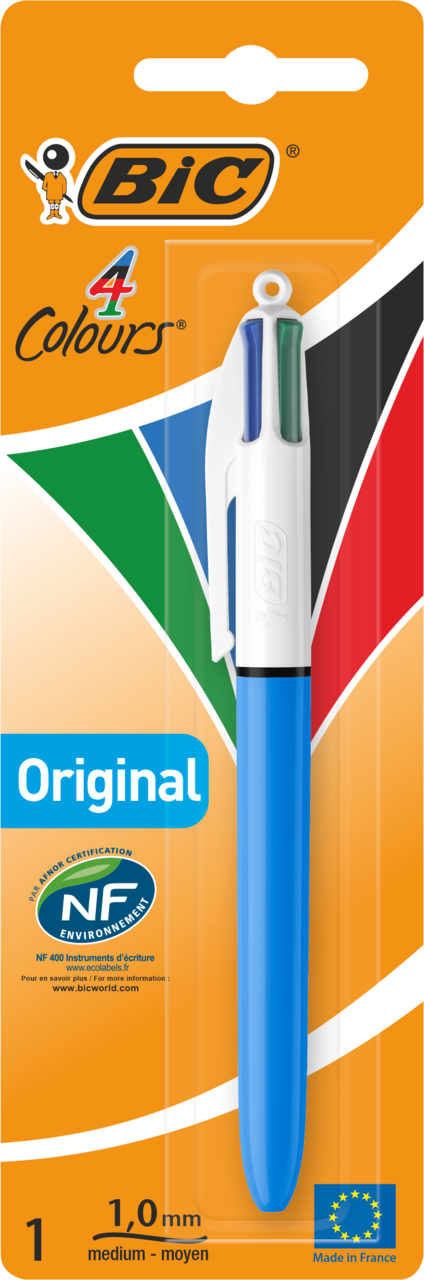 BIC, długopis automatyczny, czterokolorowy, 1 szt. | Drogeria Rossmann.pl