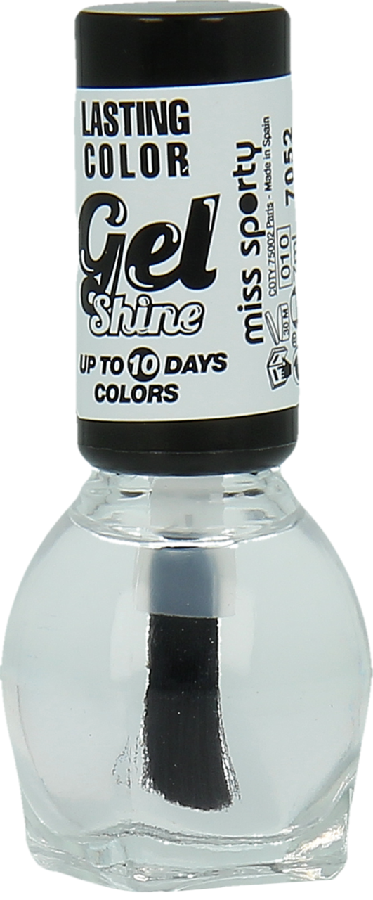 MISS SPORTY, Lasting Color Gel Shine, lakier do paznokci, nr 010 Pure ...