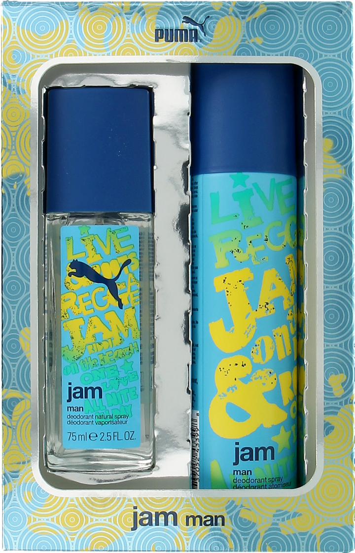 PUMA, Jam , dezodorant odświeżający w sprayu 150 ml + perfumowany ...