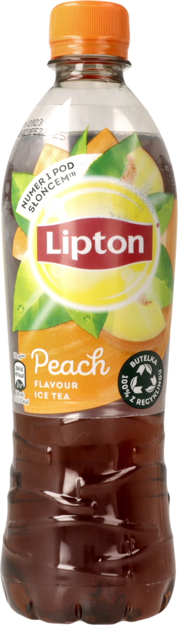 LIPTON, , napój niegazowany, herbaciany o smaku brzoskwiniowym, 500 ml ...