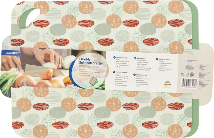 IDEENWELT, , deska do krojenia zielona, 2 szt. | Drogeria Rossmann.pl
