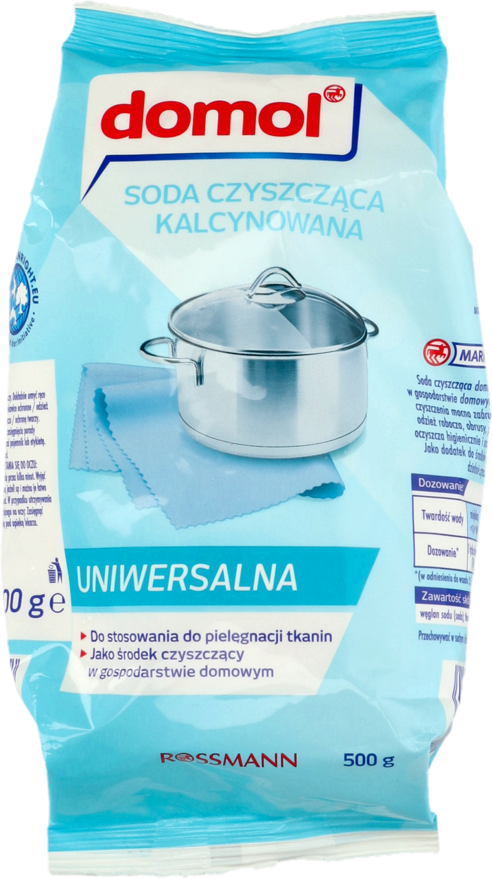 DOMOL, soda czyszcząca kalcynowana, 500 g | Drogeria Rossmann.pl