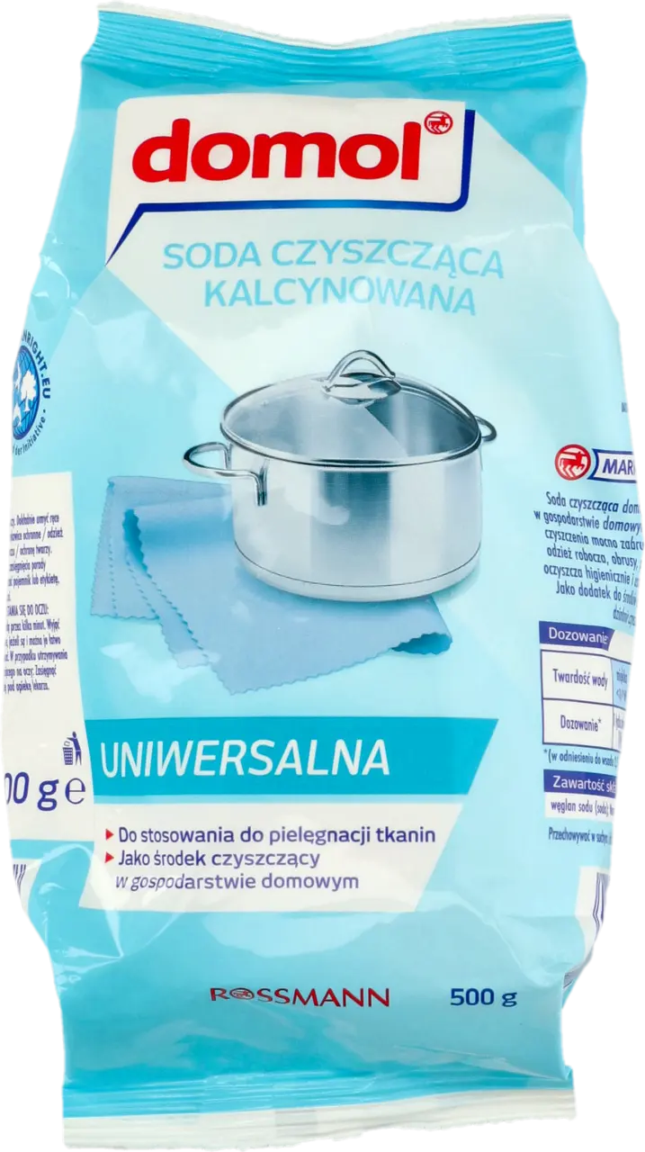 DOMOL, soda czyszcząca kalcynowana, 500 g | Drogeria Rossmann.pl