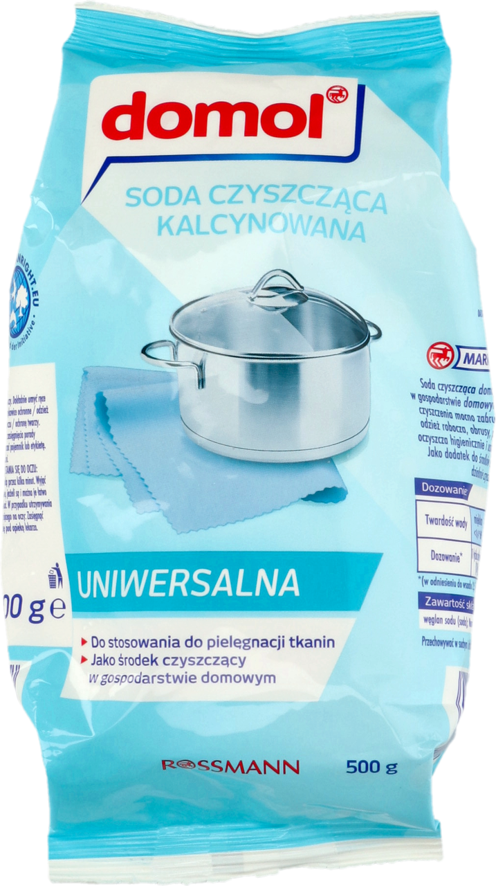 DOMOL, soda czyszcząca kalcynowana, 500 g | Drogeria Rossmann.pl