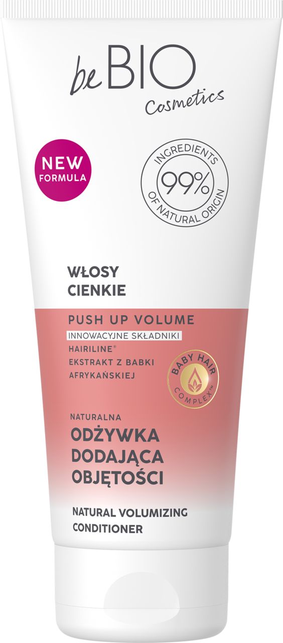 BEBIO COSMETICS, , odżywka do włosów cienkich, dodająca objętości, 200 ...