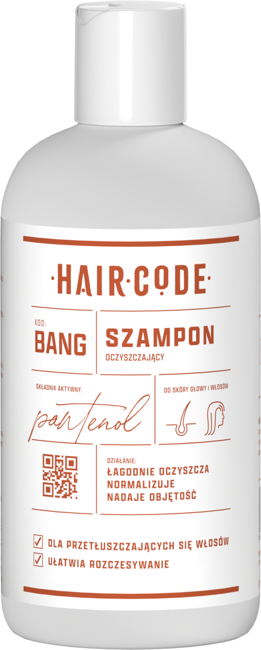 HAIR CODE, , szampon do włosów, oczyszczający, 280 ml | Drogeria ...