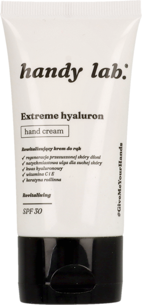 HANDY LAB., , krem do rąk, z hyaluronem, SPF30, 50 ml | Drogeria ...