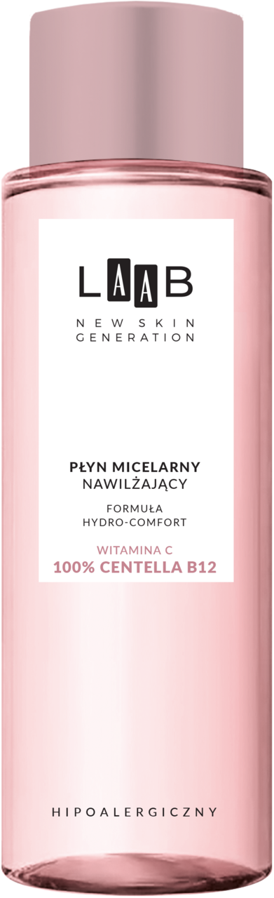 AA, LAAB 100% Centella B12, płyn micelarny, nawilżający, formuła hydro ...