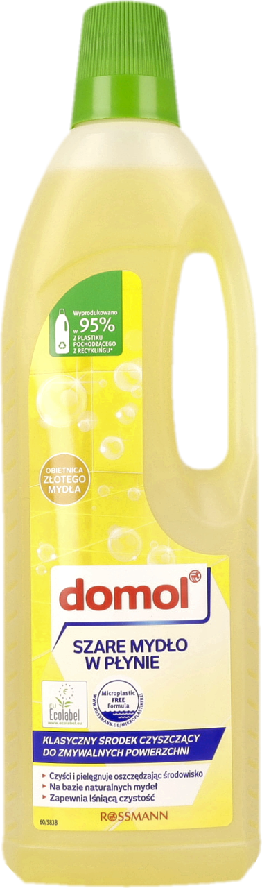 DOMOL, szare mydło w płynie, 750 ml | Drogeria Rossmann.pl