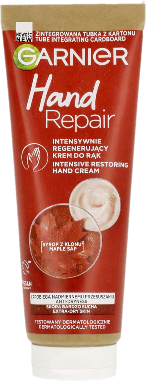 GARNIER, Hand Repair , krem do rąk, regenerujący, 75 ml | Drogeria ... GARNIER, Hand Repair , krem do rąk, regenerujący, 75 ml | Drogeria ...