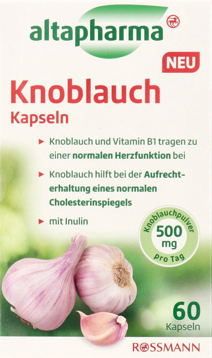 ALTAPHARMA, , kapsułki, Czosnek, suplement diety, 60 szt. | Drogeria ...