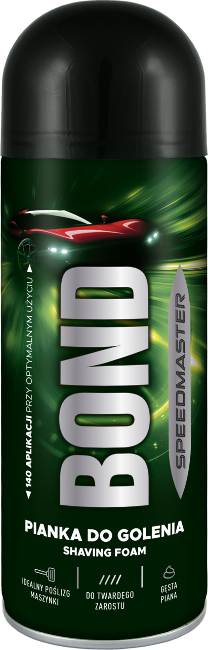 BOND, , pianka do golenia, Speedmaster, 400 ml | Drogeria Rossmann.pl