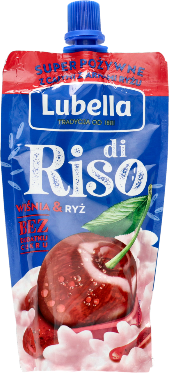 LUBELLA, di Riso , przekąska, z ryżem i przetartymi wiśniami, 100 g ...