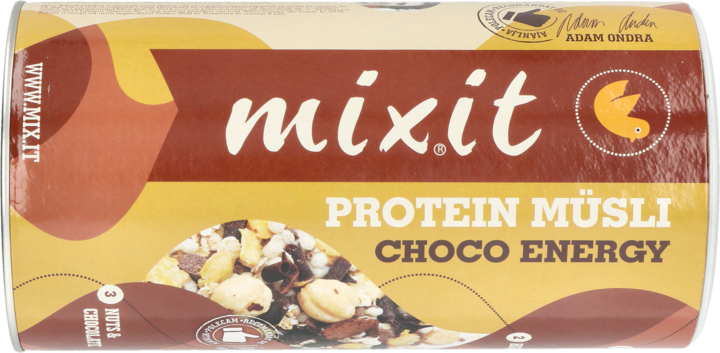 MIXIT, musli, z czekoladą, orzechami i wysoką zawartością białka, 450 g ...