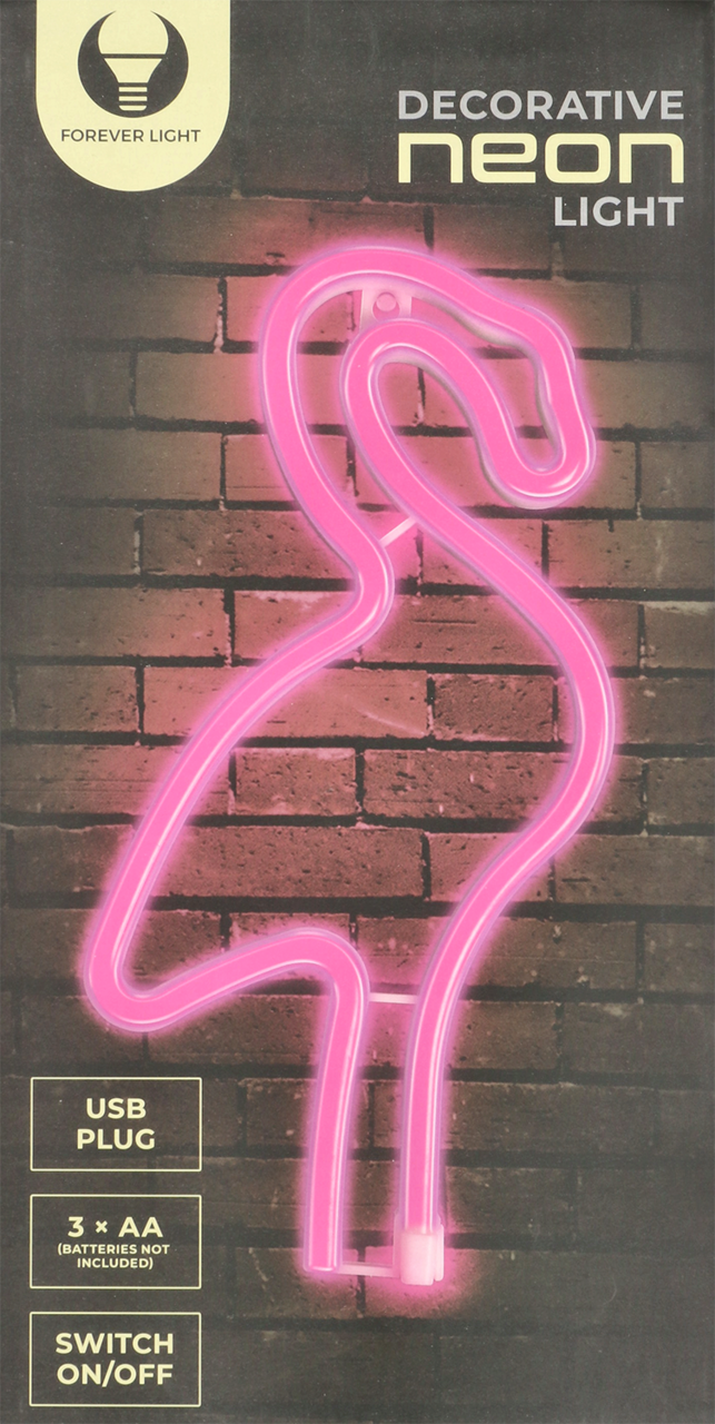 neon led flaming różowy + usb,, 1 szt. | Drogeria Rossmann.pl