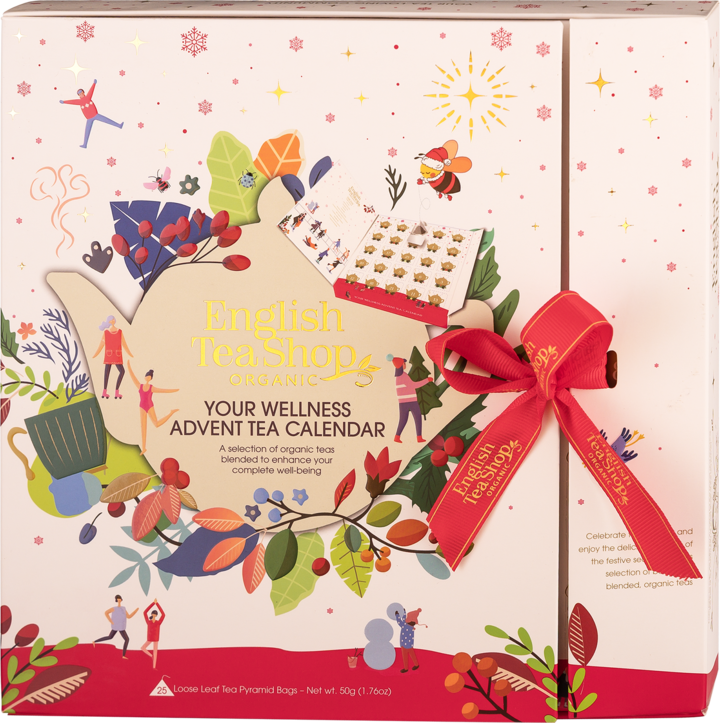 ENGLISH TEA SHOP, Organic , kalendarz adwentowy z ekologicznymi ...