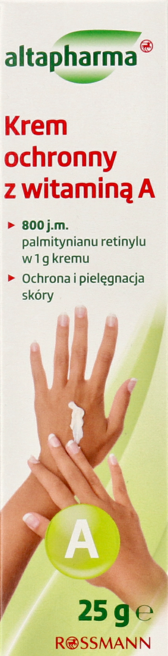 ALTAPHARMA, krem ochronny z witaminą A, 25 g | Drogeria Rossmann.pl