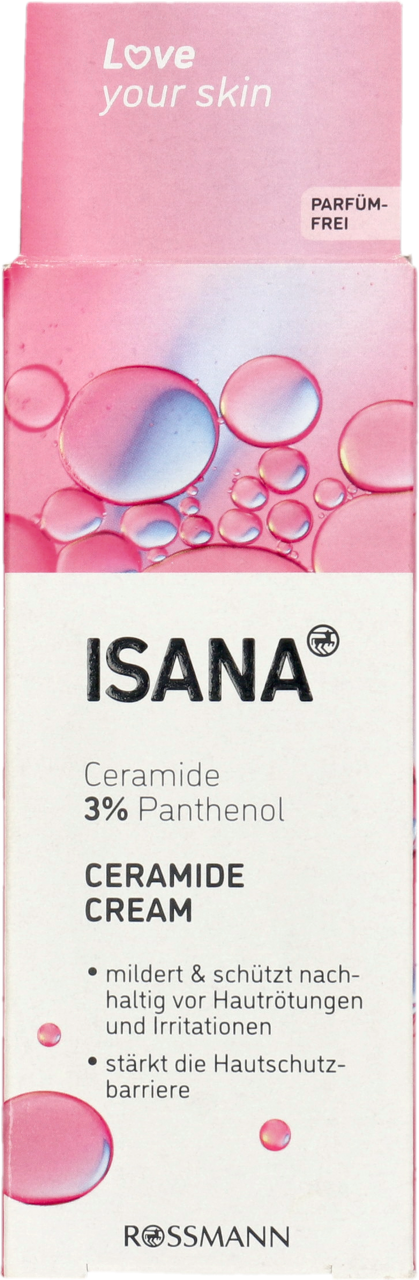 ISANA, Love Your Skin , krem do twarzy z Ceramidami, 50 ml | Drogeria ...