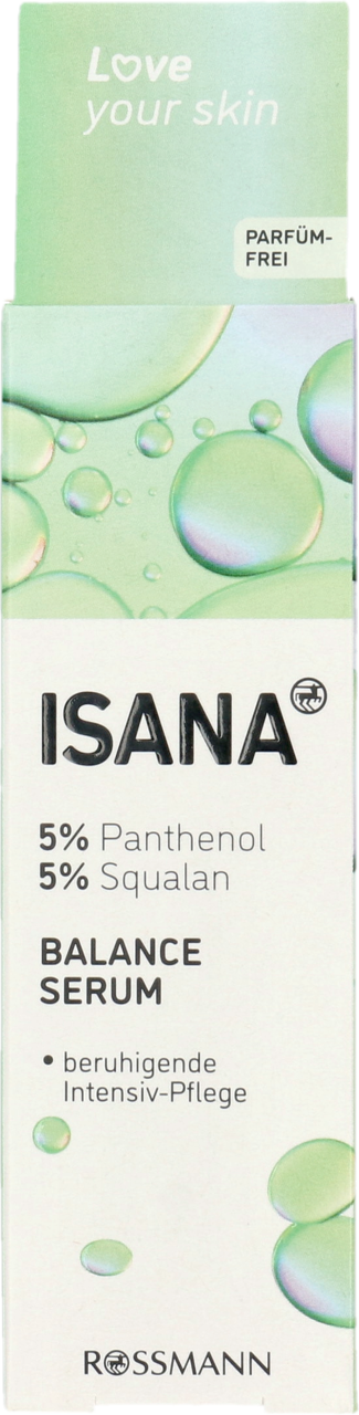 ISANA, Love Your Skin , serum do twarzy, Balance, 30 ml | Drogeria ...