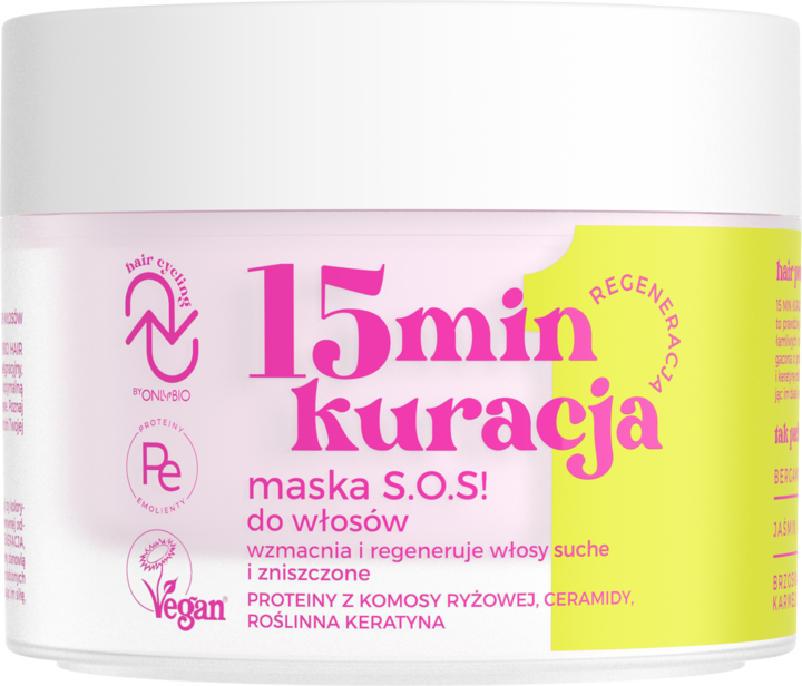 Onlybio Hair Cycling Maska Do Włosów 15 Minutowa Sos 280 Ml Drogeria Rossmannpl
