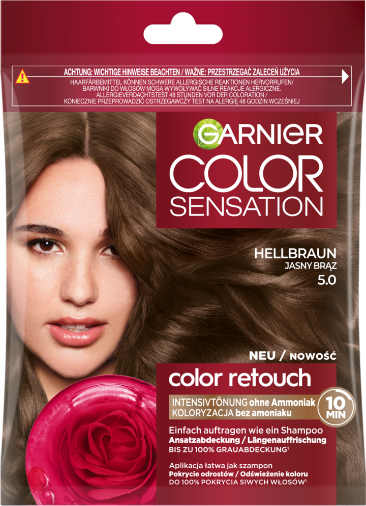 GARNIER COLOR SENSATION, Color Retouch , szampon koloryzujący do włosów ...