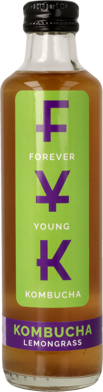 FOREVER YOUNG KOMBUCHA, , napój Lemongrass, 250 ml | Drogeria Rossmann.pl