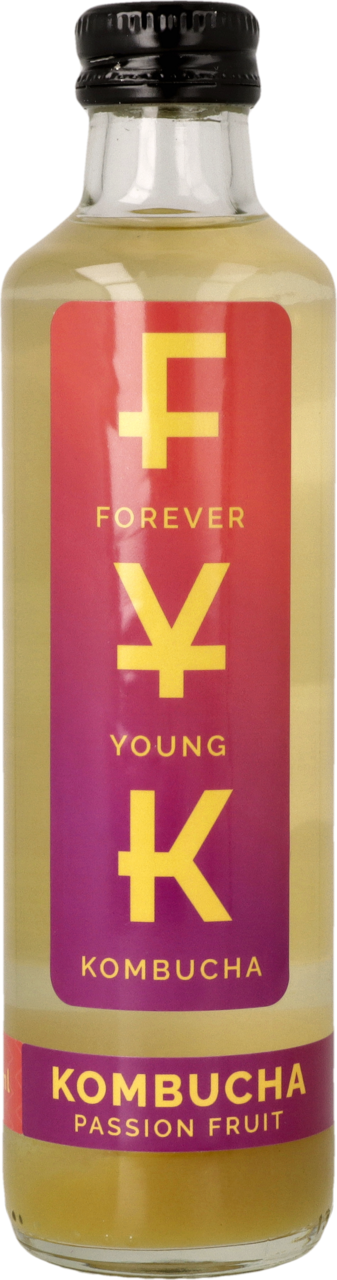 FOREVER YOUNG KOMBUCHA, napój Passion Fruit, 250 ml | Drogeria Rossmann.pl