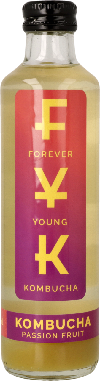 FOREVER YOUNG KOMBUCHA, napój Passion Fruit, 250 ml | Drogeria Rossmann.pl