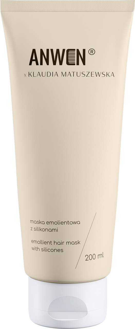 ANWEN, x Klaudia Matuszewska , maska do włosów, emolientowa, 200 ml ...
