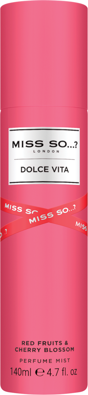 SO...? MISS SO...?, Dolce Vita , mgiełka do ciała, 140 ml | Drogeria ...