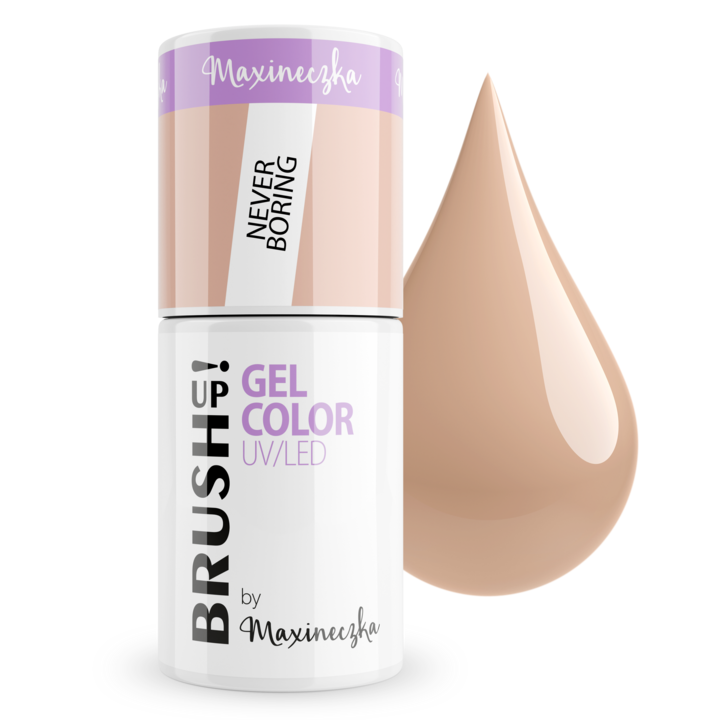 BRUSH UP!, , lakier hybrydowy do paznokci, Never Boring, 5 g | Drogeria ...