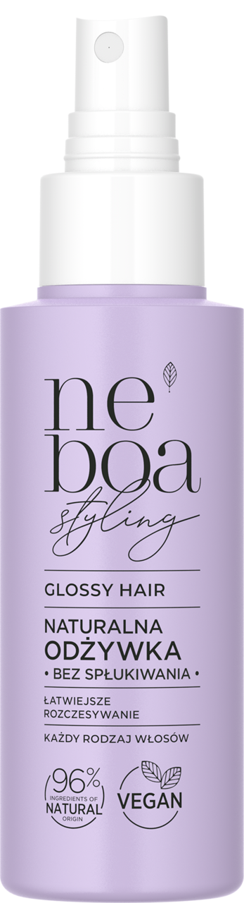 NEBOA, Styling Glossy Hair, odżywka w sprayu, do każdego rodzaju włosów ...