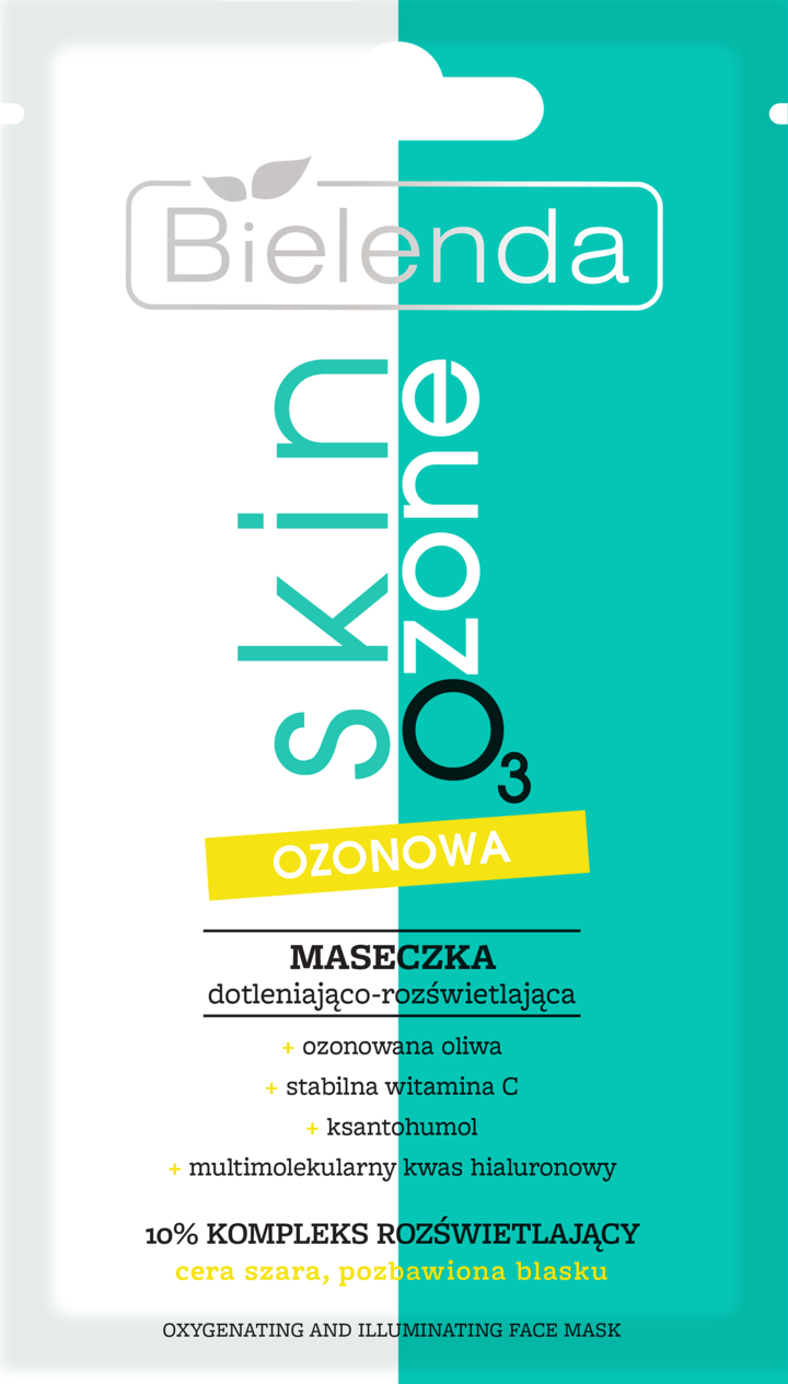 BIELENDA, Skin O3zone Ozonowa, maseczka do twarzy, dotleniająco ...