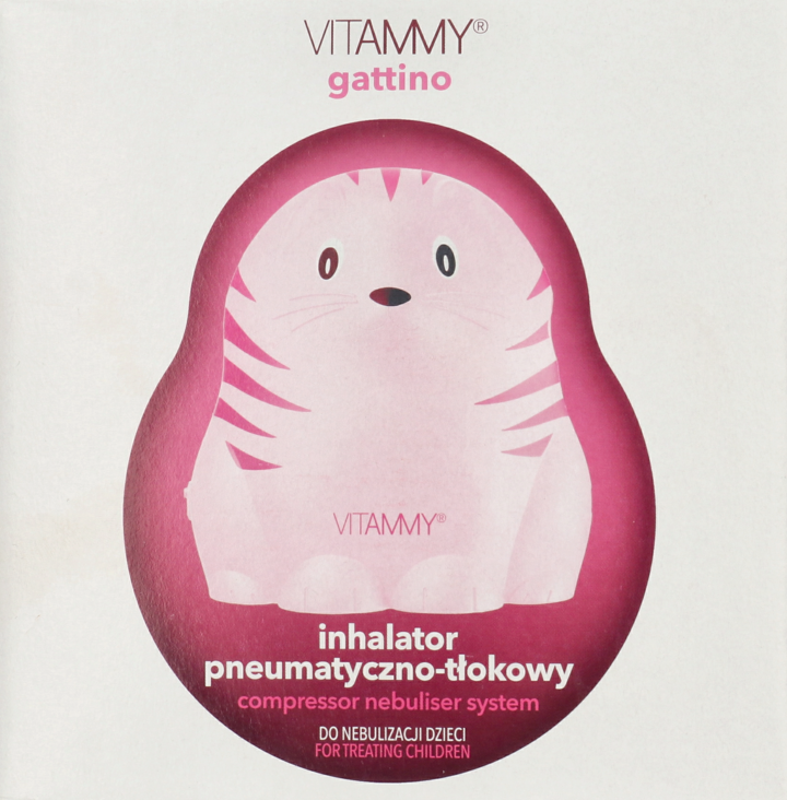 VITAMMY, Gattino , inhalator pneumatyczno-tłokowy do nebulizacji dzieci ...